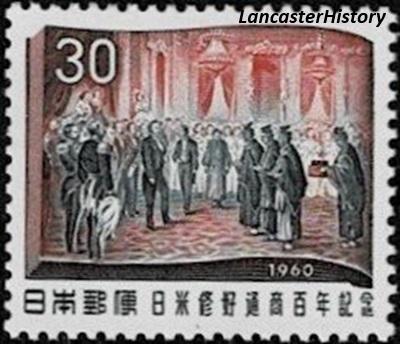Stamp Act: Commemorating the Centennial Visit of the Japanese Embassy ...