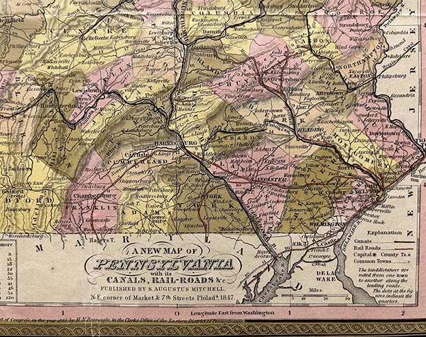 The Pennsylvania Main Line of Public Works & The Underground Railroad ...