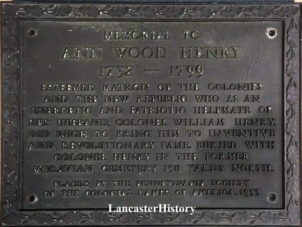 Honoring Ann Wood Henry - LancasterHistory