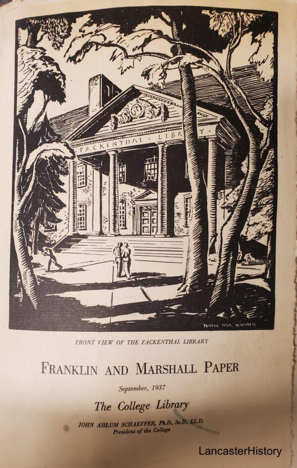 An Artist's Scrapbook - Florence Starr Taylor - LancasterHistory